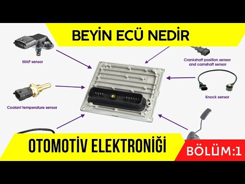 ECÜ, BEYİN NEDİR? MOTOR YÖNETİM SİSTEMİ NASIL ÇALIŞIR? SENSÖRLER OTOMOTİV ELEKTRONİK SİSTEMLERİ