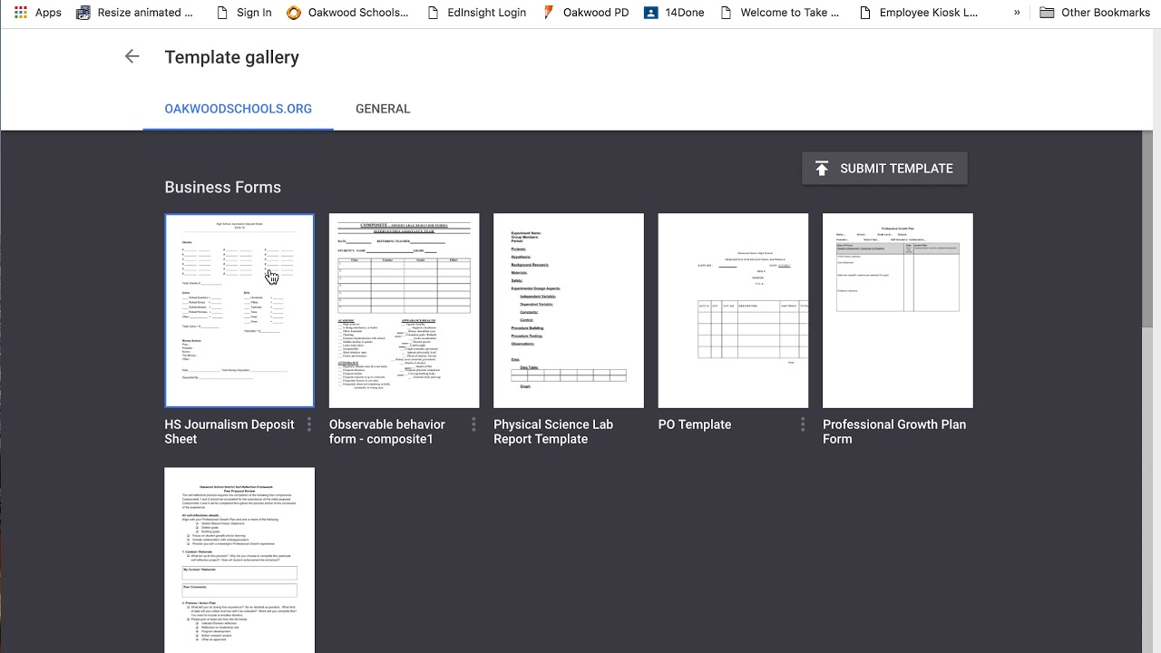 How To Use Google Templates - YouTube