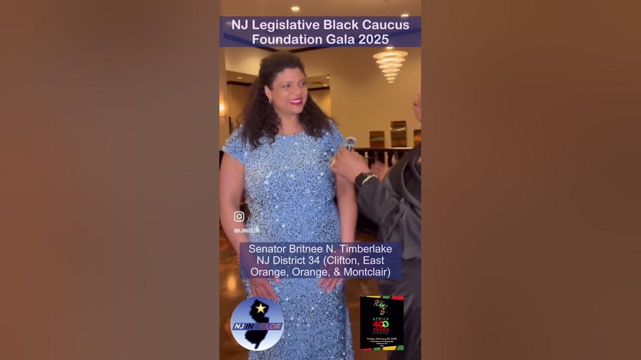 NJLBC Foundation Gala 2025: Senator Britnee N. Timberlake, (D-NJ34) #NewJersey #NJ - YouTube