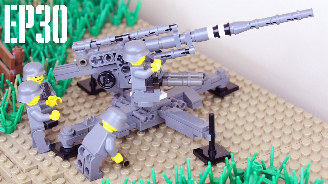LEGO Battlefield 5: Building DDAY The Invasion of Normandy EP 30: FLAK ...