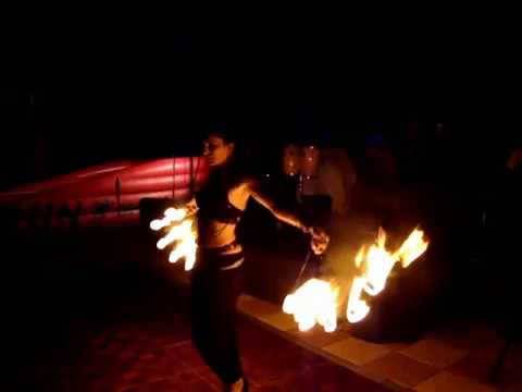 Alice In Flames - Fire dance with fans at Episkopi garrison (music ...