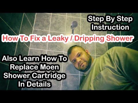 Shower keeps dripping water-Fix it like a pro