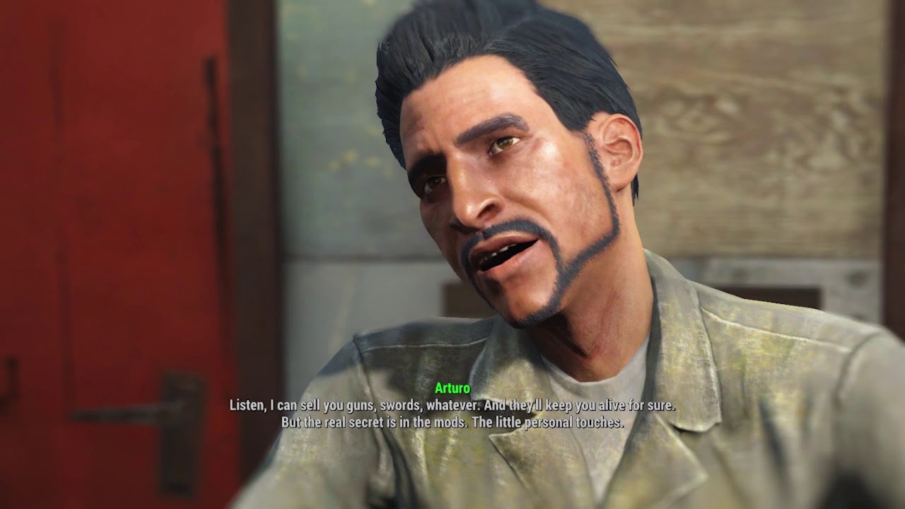 Arturo in Fallout 4 Introducing Himself - YouTube