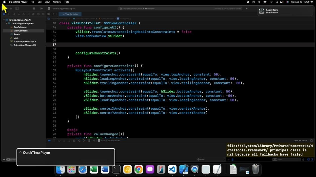 macOS Development with AppKit - 21 - Circular Sliders - YouTube