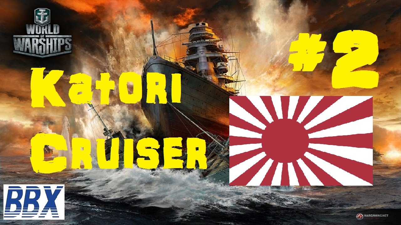 World of Warships Gameplay Katori Class Cruiser - YouTube