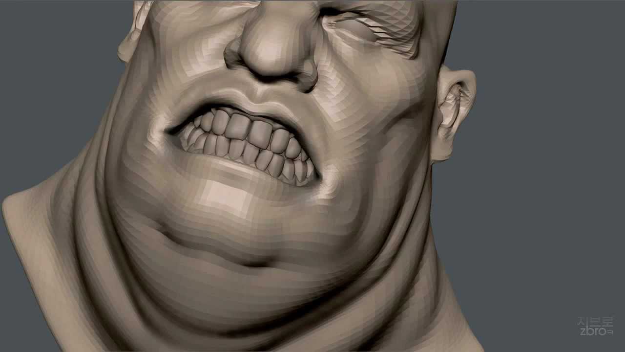 Zbrush Sculpting - Fat Pirate - YouTube