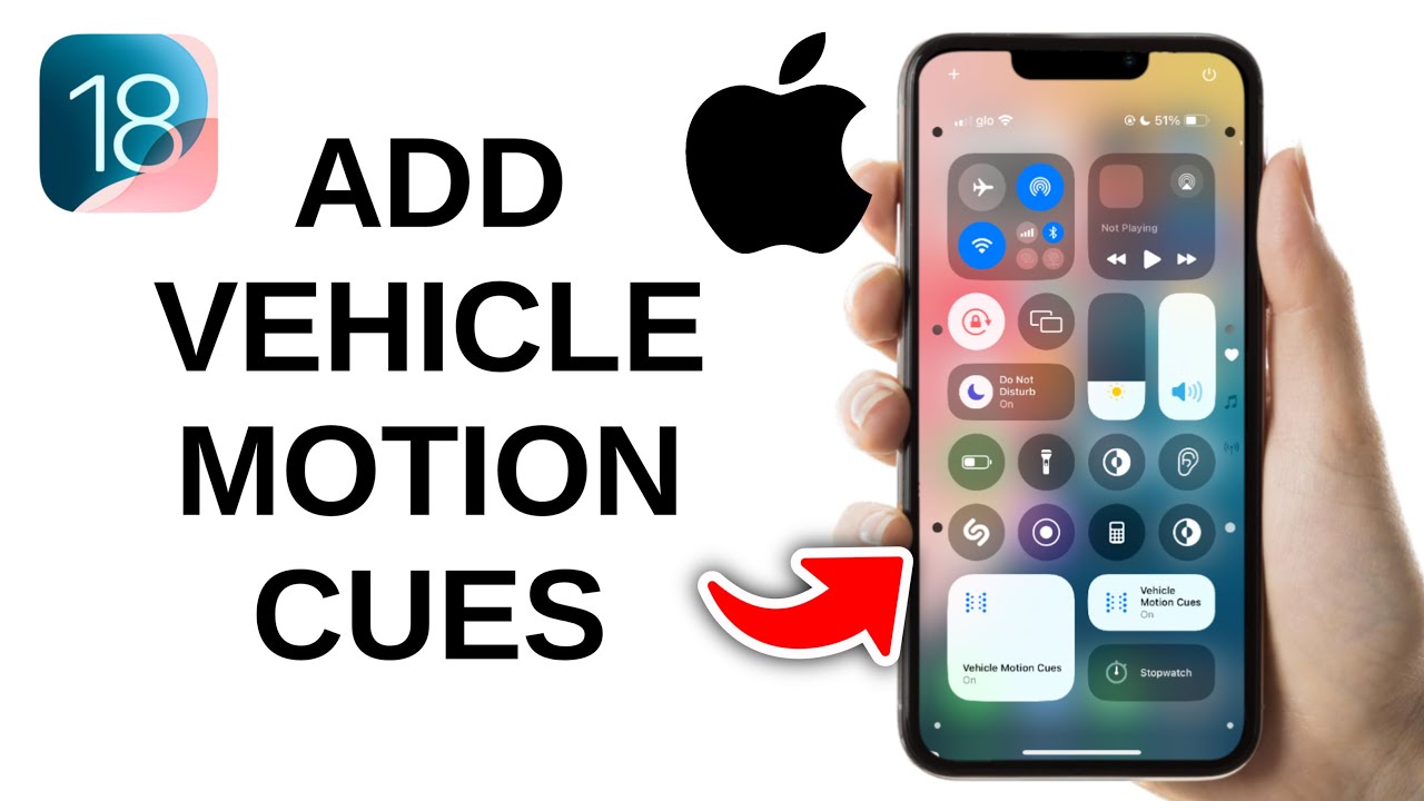 How to Add Vehicle Motion Cues to Control Center on iPhone - YouTube
