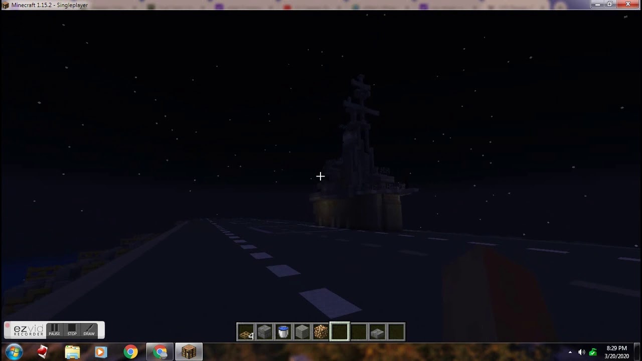 USS Ranger (CV-4) on Minecraft - YouTube