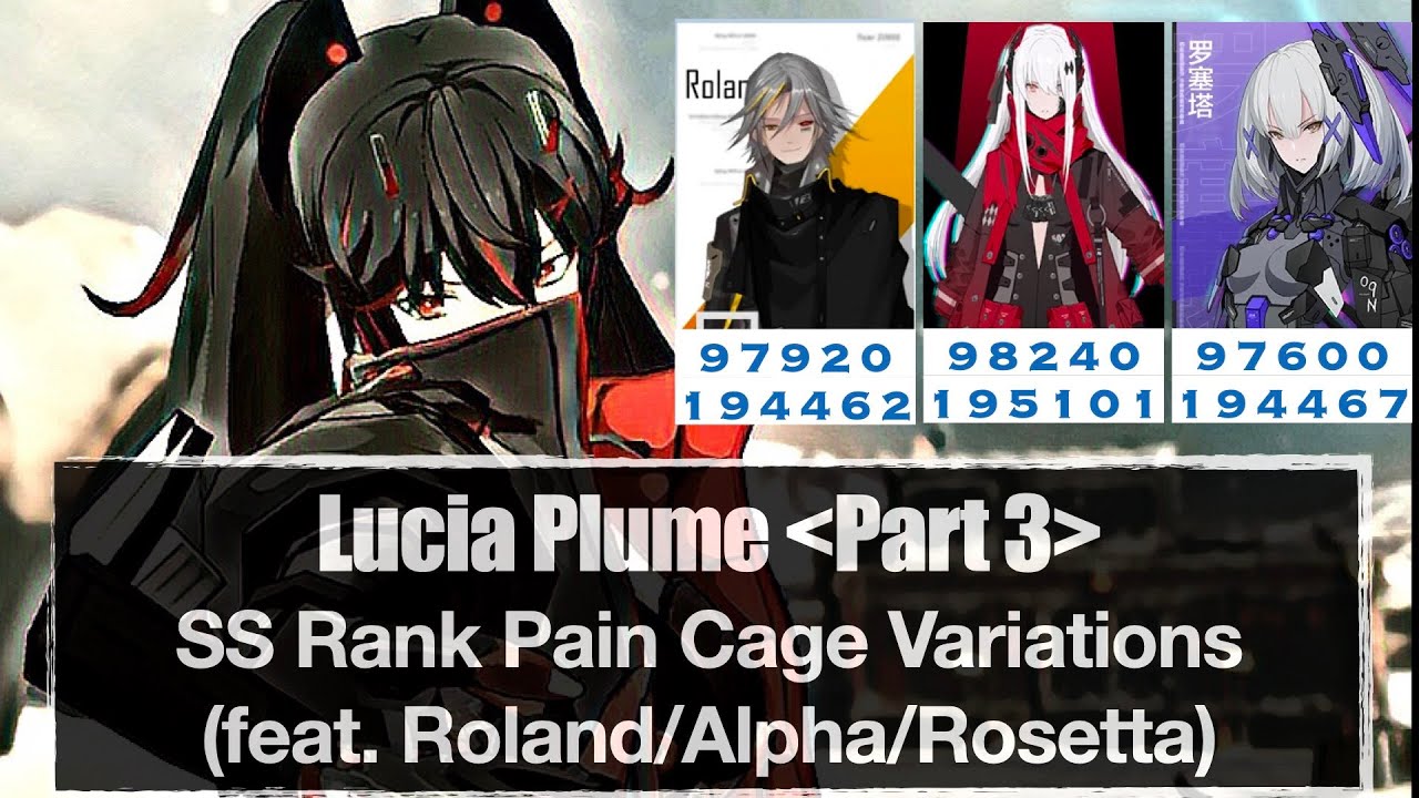 [PGR][TW] Plume (Part 3): SS Rank Pain Cage Variations (feat. Roland ...