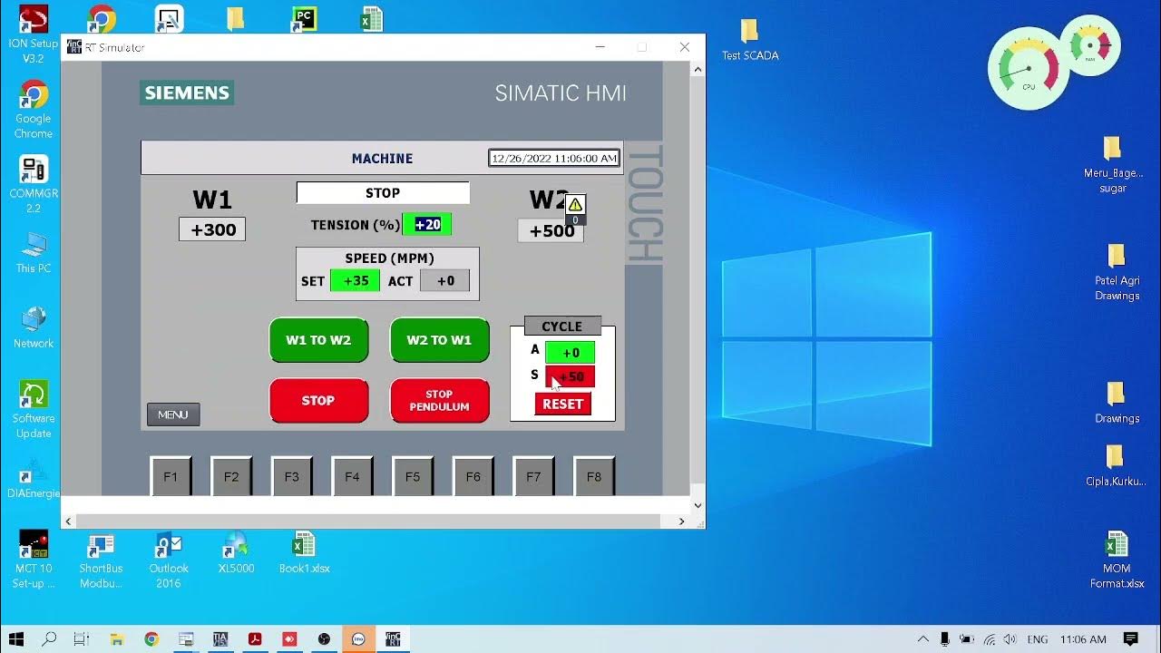 Siemens Hmi Recipe Youtube