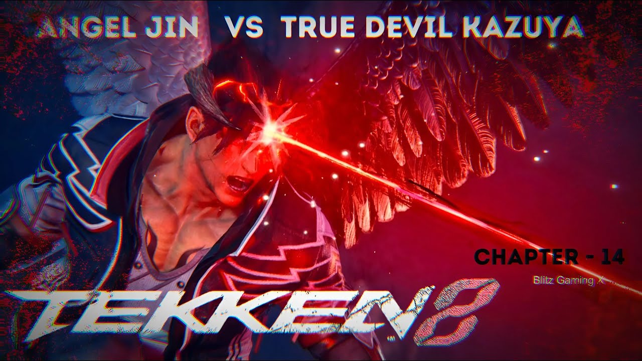 Transformation of Angel Jin vs Devil Kazuya 4K ULTRA HD Fight Scene ...