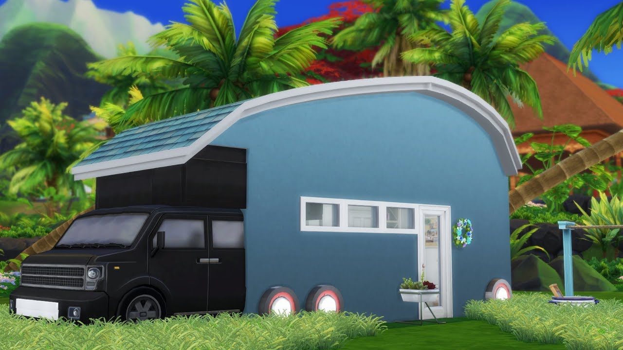 Van/Campervan Life // The Sims 4: Speed Build - YouTube
