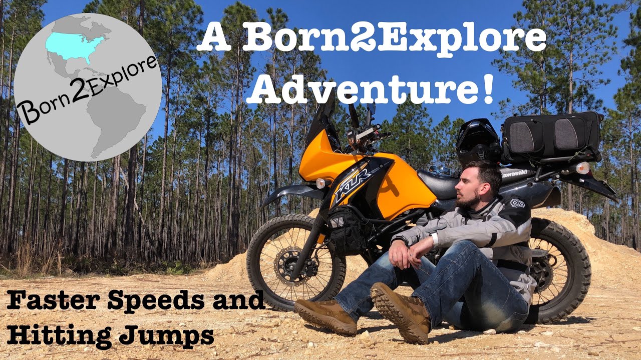 Can You Jump a KLR? | A Born2Explore Adventure - YouTube