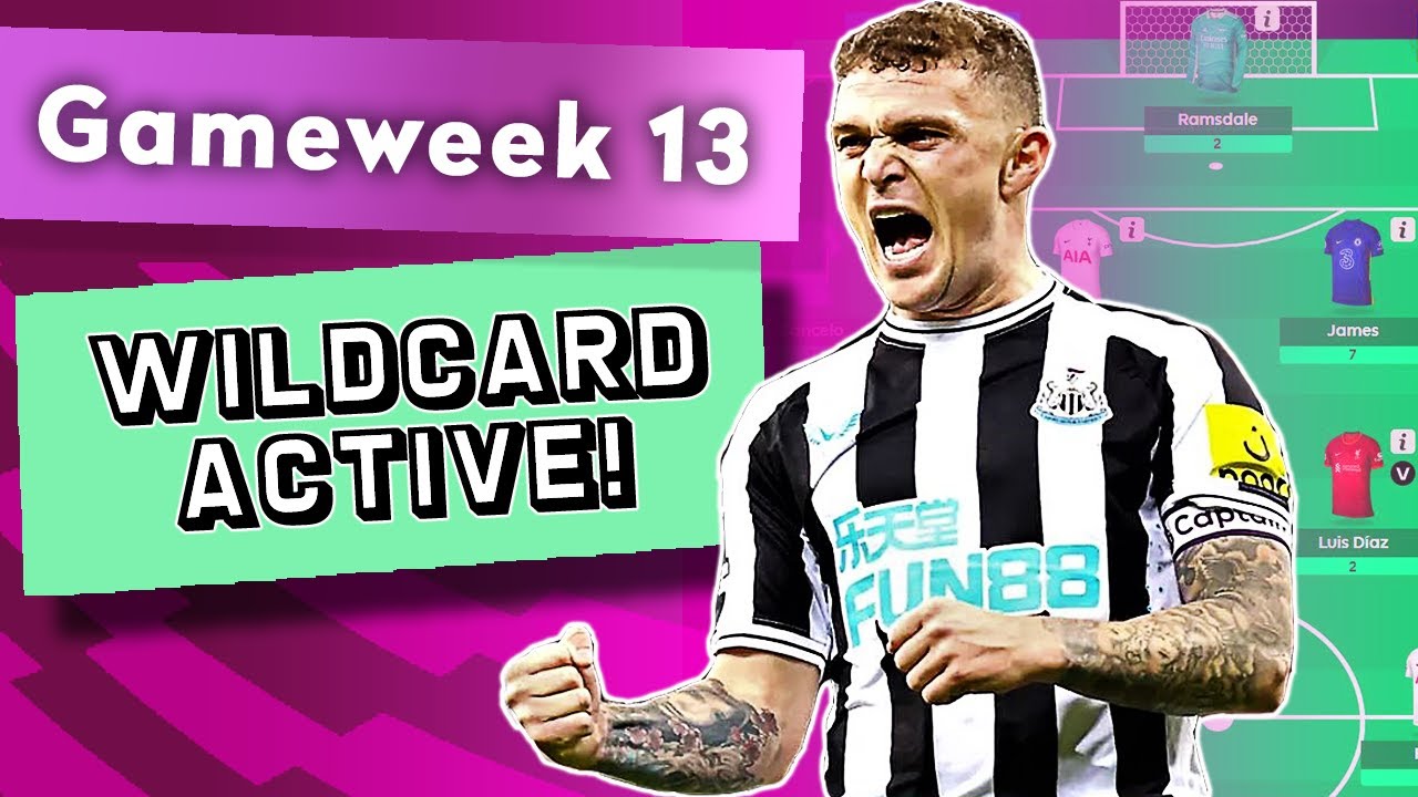 WILDCARD ACTIVE!!💥FPL Gameweek 13 Team Selection ️⚽️ - YouTube