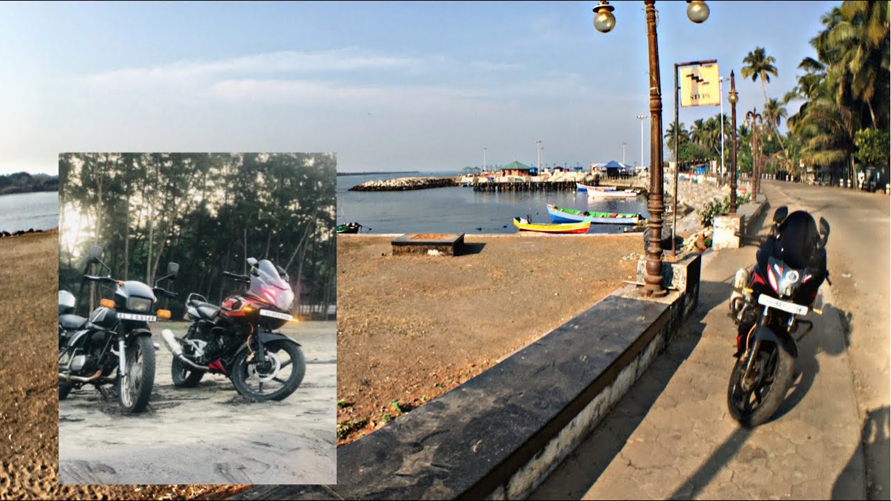 Godeshwaram beach morning ride - YouTube