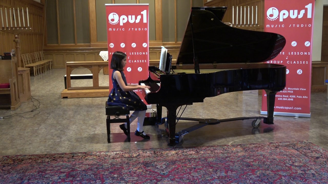 2018 Opus 1 Music Studio Spring Recital - Michelle Walker , Piano - YouTube