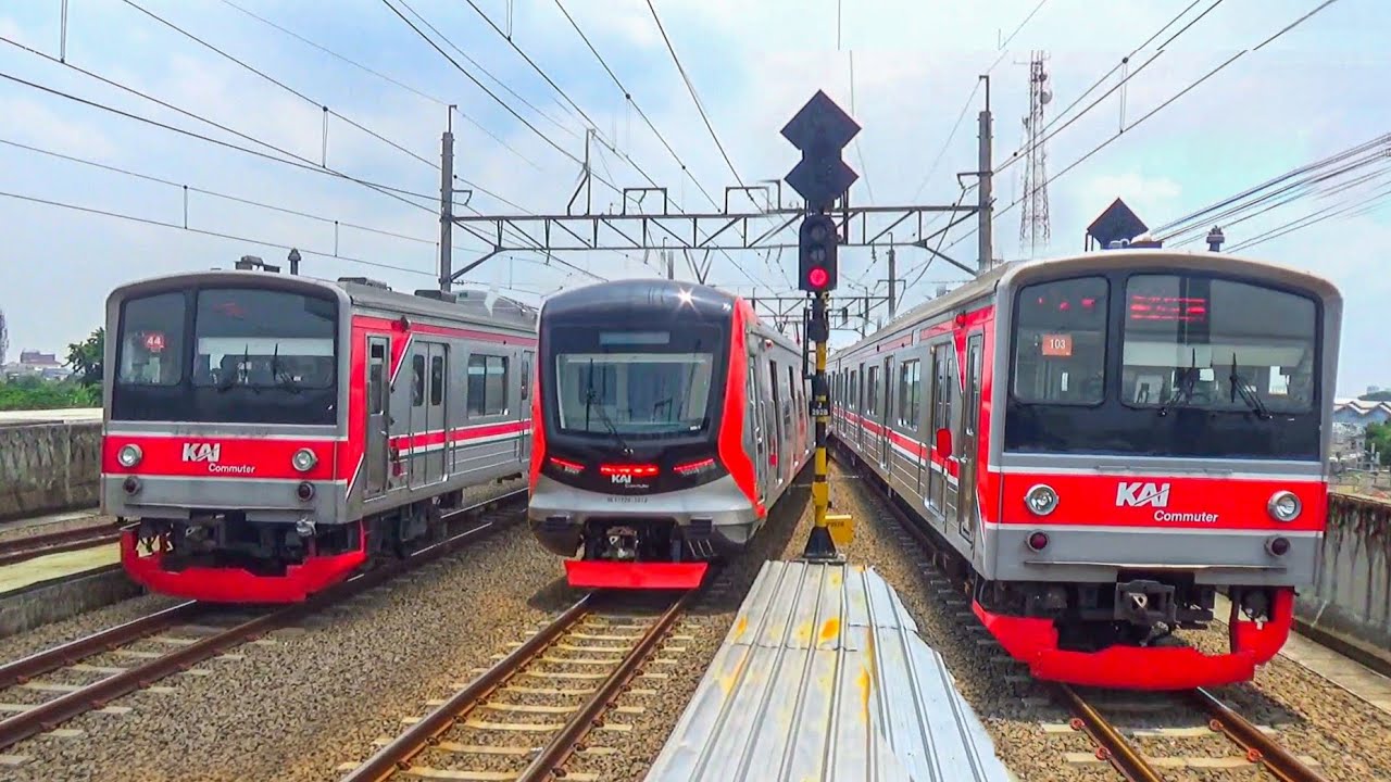 KRL CRRC UJICOBA LAGI !! HUNTING KRL COMMUTER DAN KRL BARU CHINA DI ...