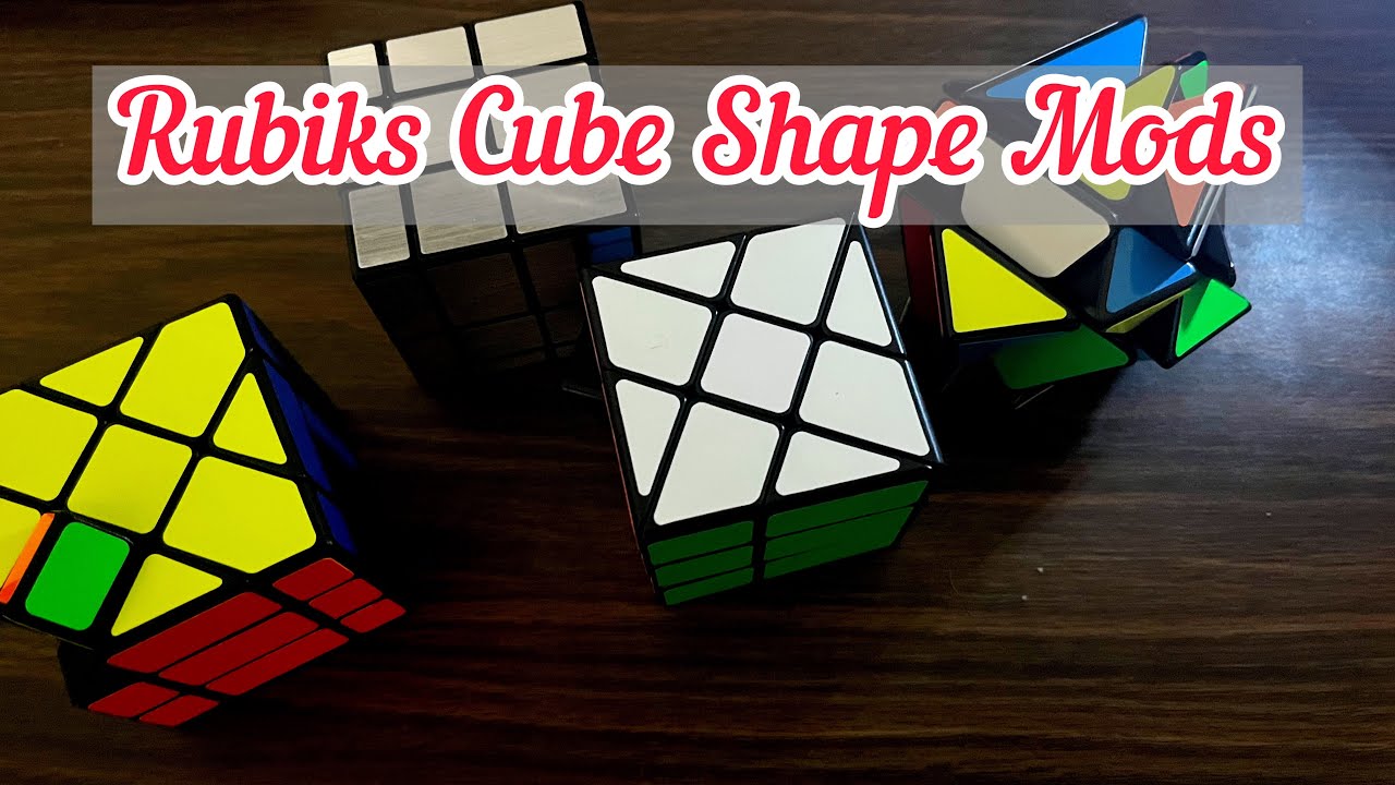 Top 5 Rubiks Cube Shape Mods That Are Harder Than A Rubiks Cube - YouTube