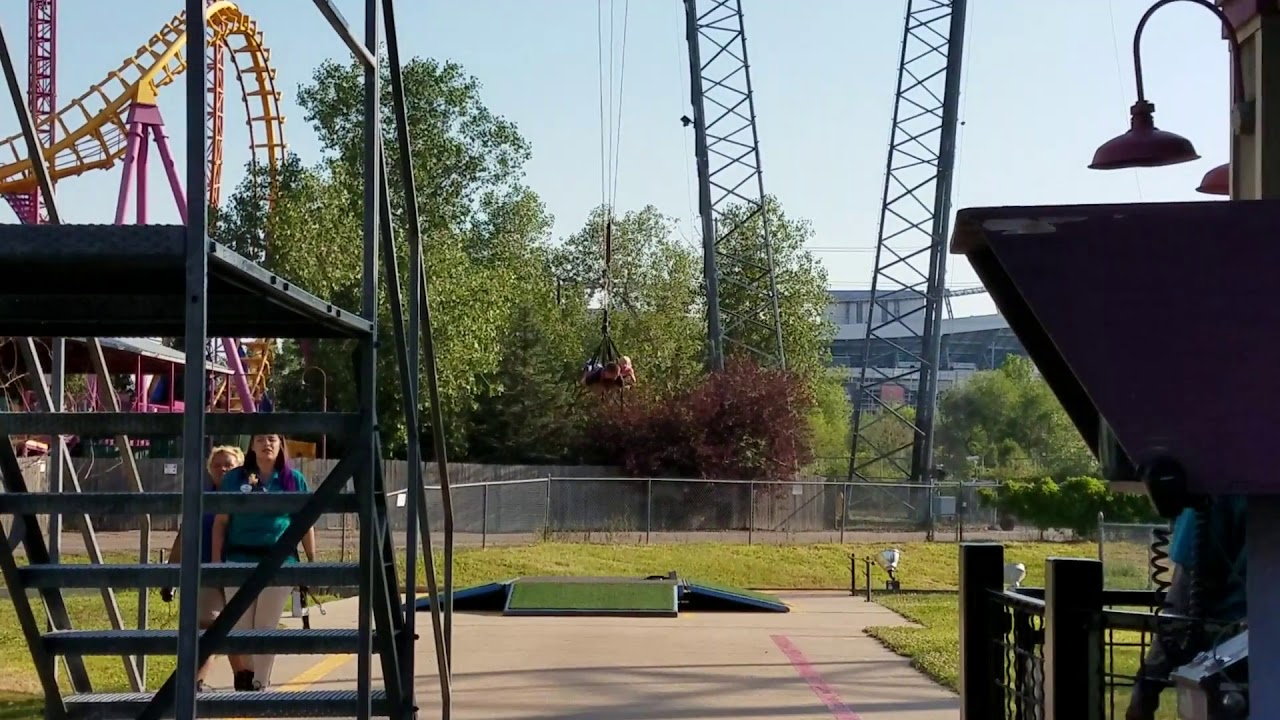 Elitch Gardens Xlr8r Drop - YouTube