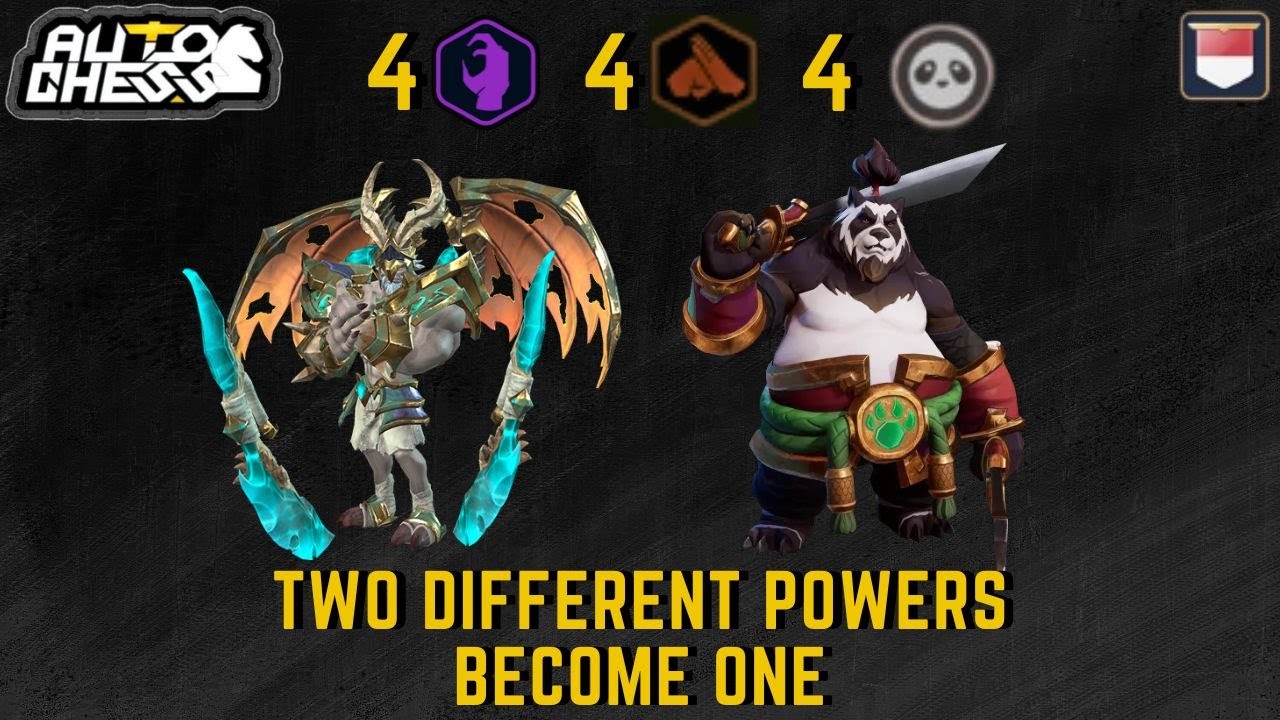 FALLEN WITCHER - 4 WITCHER 4 MARTIALIST 4 PANDA | AUTO CHESS S24 - YouTube