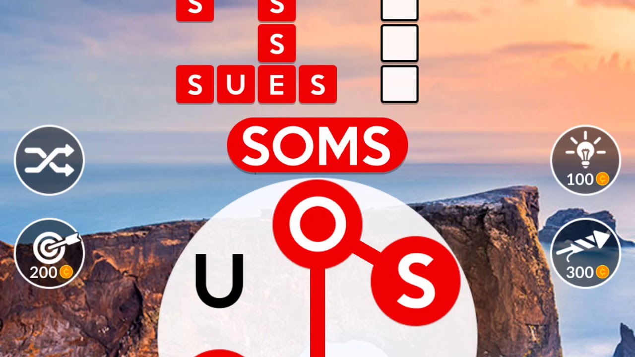 Wordscapes Level 3785 Answers - YouTube