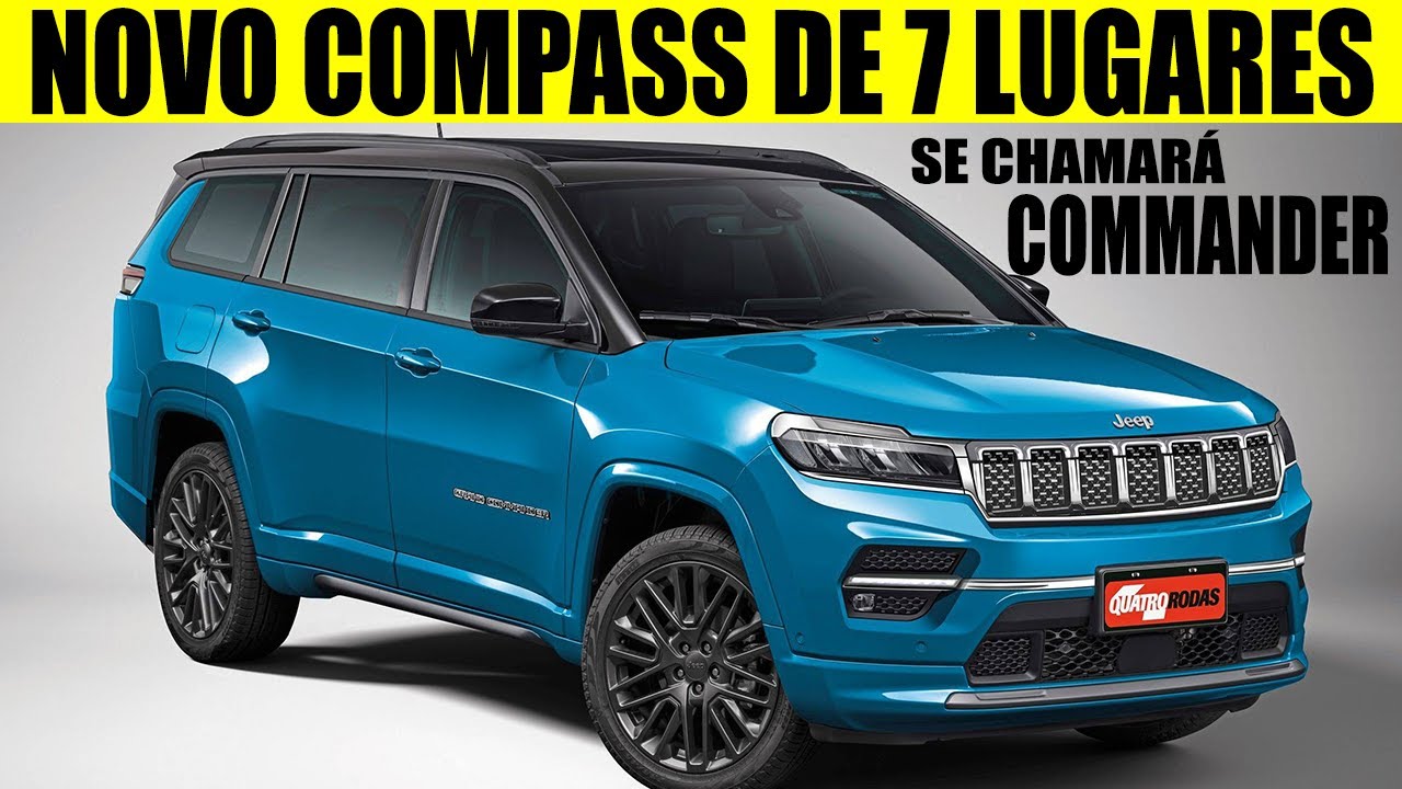 NOVO SUV JEEP COMMANDER DE 7 LUGARES SERÁ MAIS ECONÔMICO DO QUE O ...