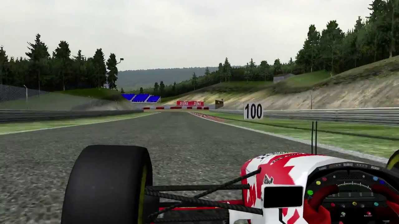 [F1C] Footwork-Hart FA16 @Spa-Francorchamps with Takachiho Inoue (Mod C ...