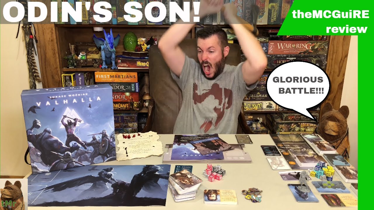 VALHALLA Card Game Review - YouTube
