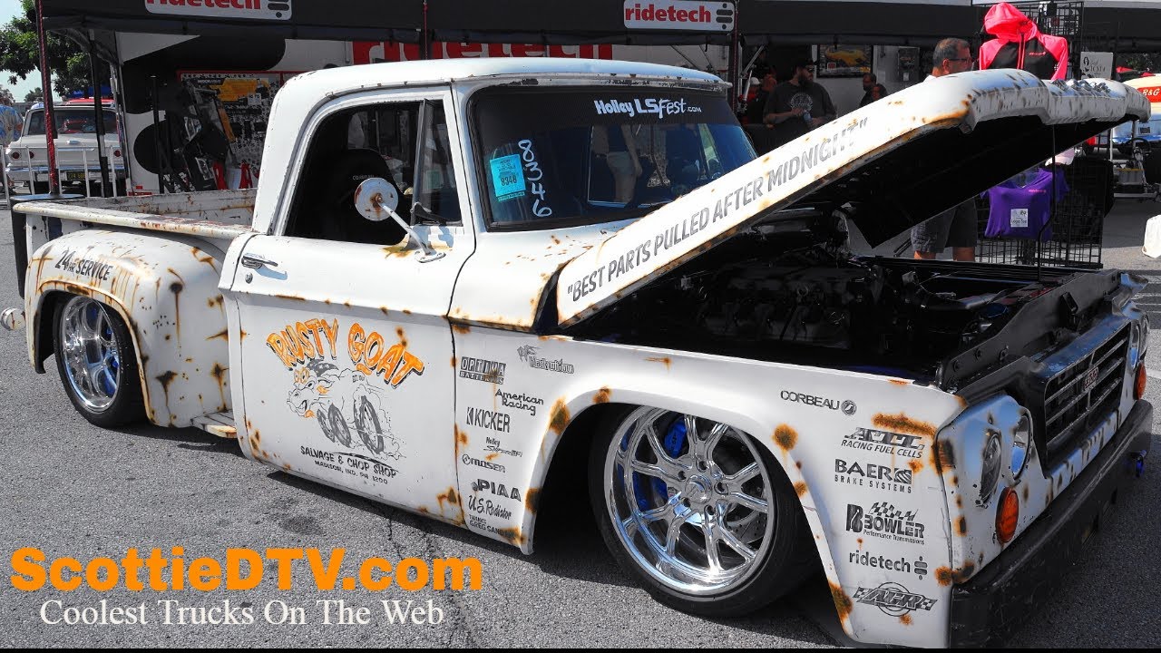 Dodge D200 D300 Street Truck "Rusty Goat" 2018 NSRA Street Rod ...