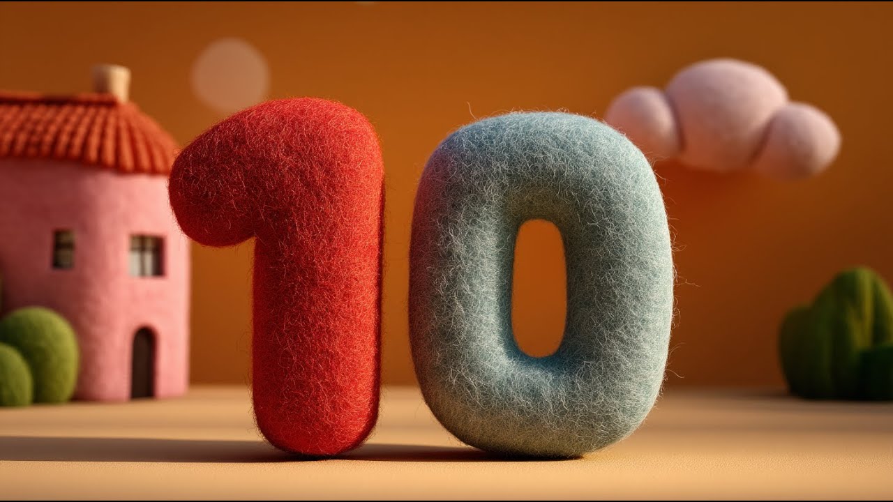Best video for counting from 10 to 20, for kids, learning, in English ...