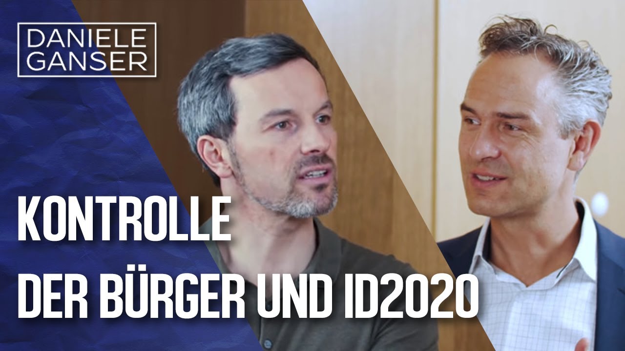 Dr. Daniele Ganser: Kontrolle der Bürger und ID2020 (Marc Friedrich 18 ...