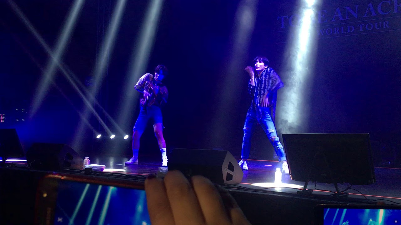 211118 A.C.E in CDMX: (Jun & Wow) Black and Blue [TO BE AN ACE WORLD ...