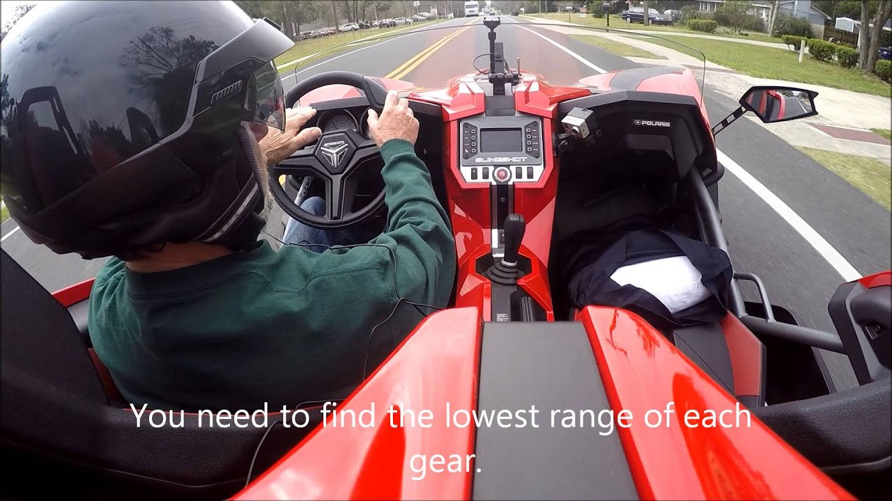 Polaris Slingshot driving lessons part 3 - YouTube