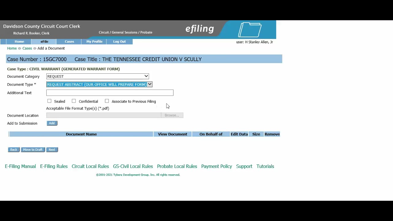 How To E-File An Abstract Of Judgment - YouTube