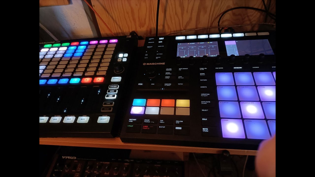 a little ambient space music session with maschine mk3 and maschine jam ...