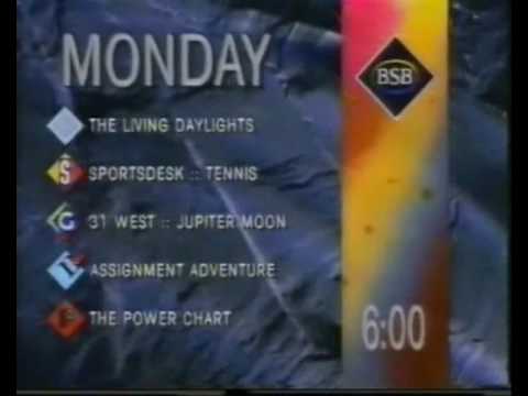 BSB Monday Night Channel line up - YouTube