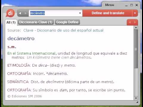 Definición de decámetro - YouTube