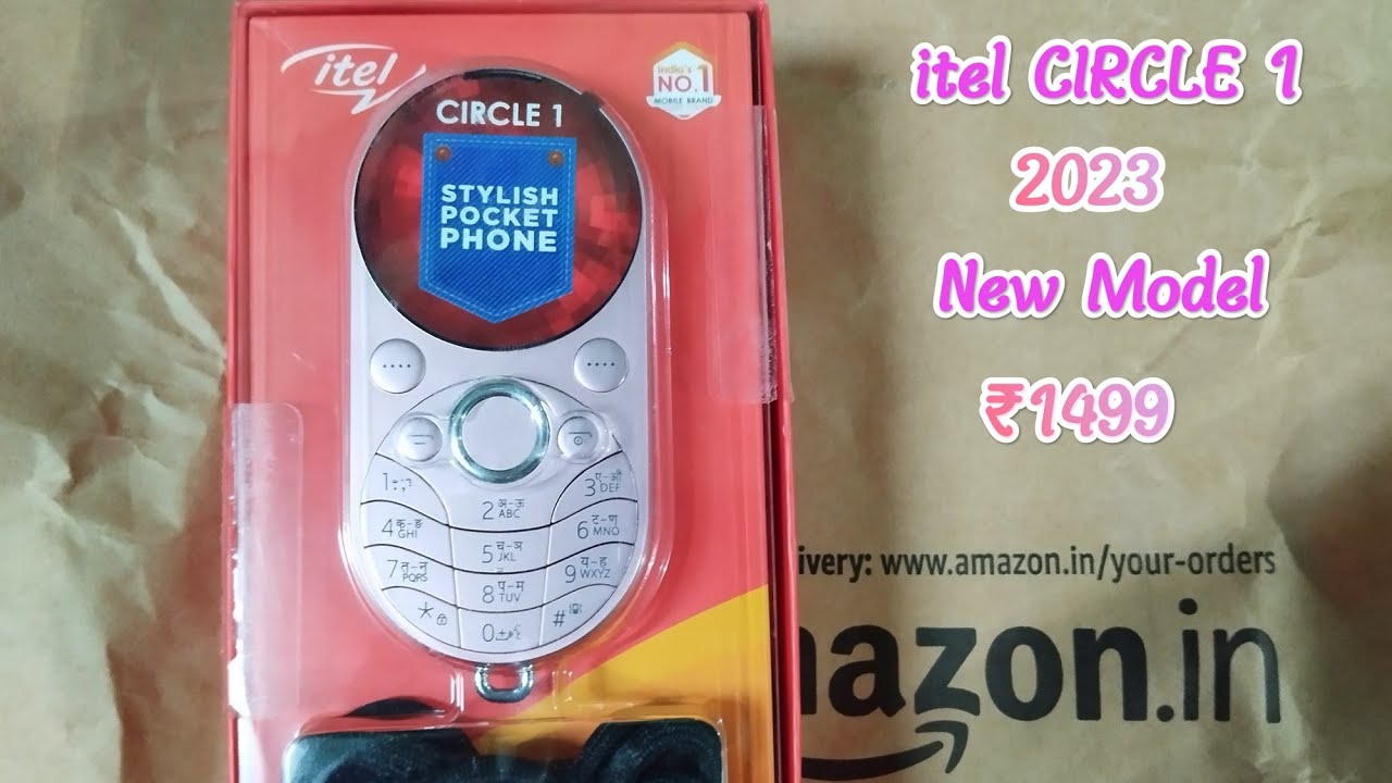 itel CIRCLE 1 Mobile Phone Unboxing Video 2023 New Model ₹1499 itel ...