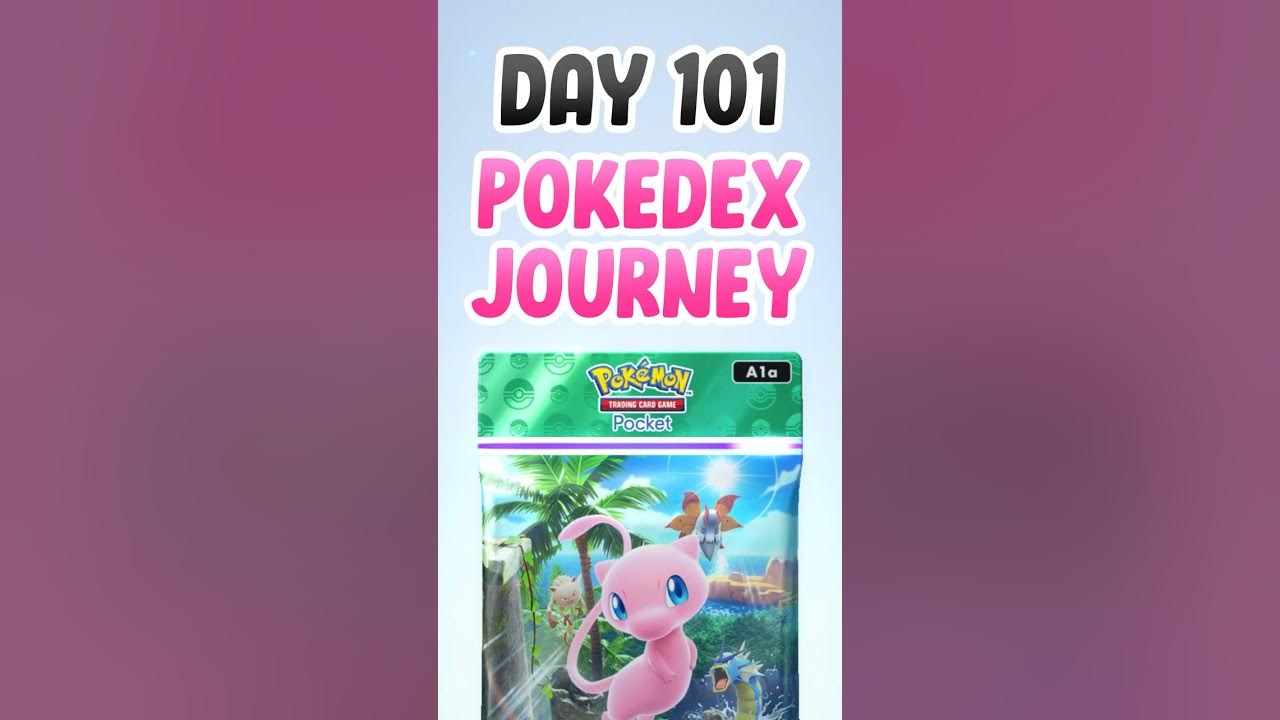 DAY101 | Pokémon TCG Pocket Pokédex Journey | Mythical Island | #pokemon #pokemontcgpocket - YouTube
