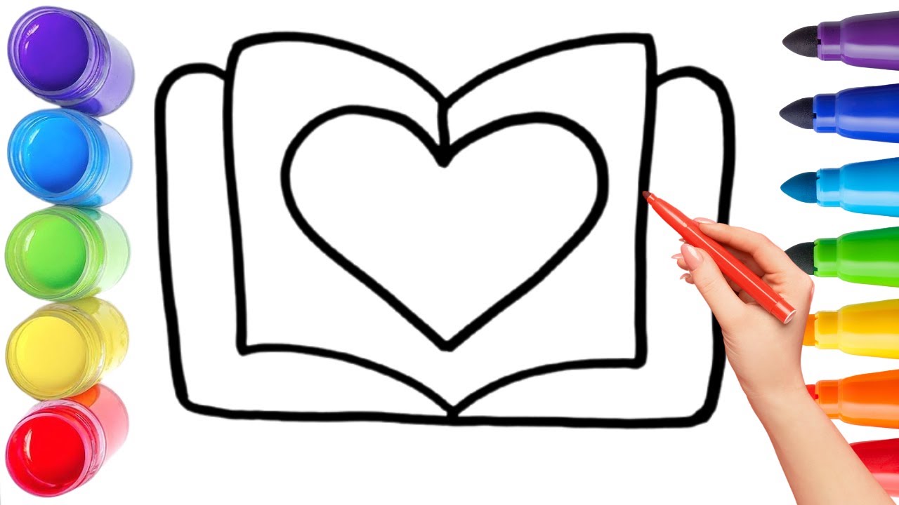 How To Draw cute Sandel Drawing, Painting & Coloring For Kids and ...