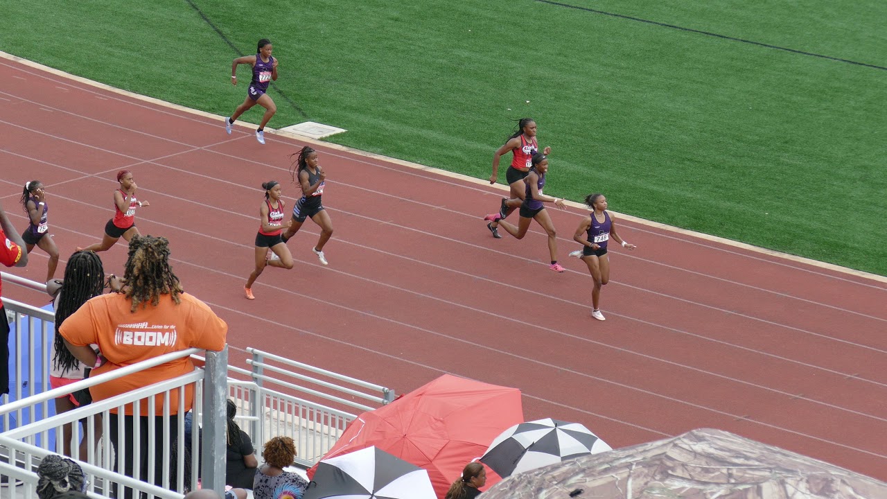 2021 AAU Track and Field Region 17 - Young Women 200 Meter 17-18 years ...