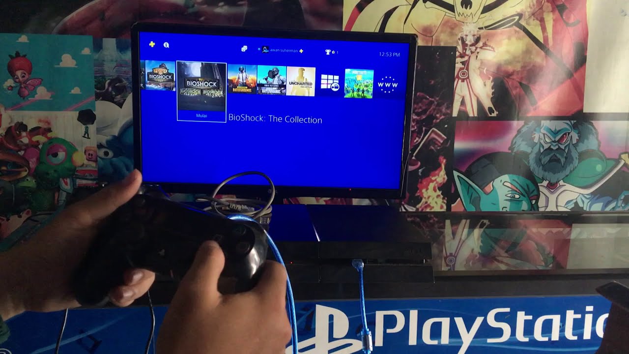 Cara isi game ps4 via transfer GAMES -BY STAR - YouTube