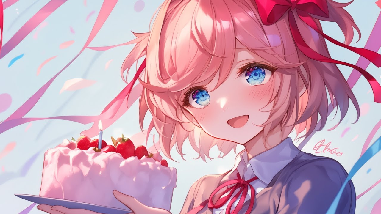 Sayori Wishes You A Happy Birthday- Sayori After Story Mod - YouTube