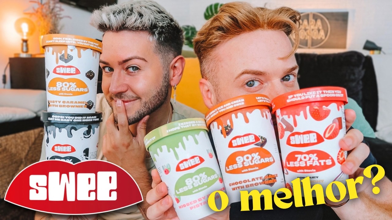 PROVÁMOS TODOS OS GELADOS SWEE!🍦 - YouTube