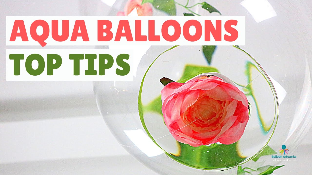 Aqua balloons. How to transport amazing water-filled centrepieces and ...