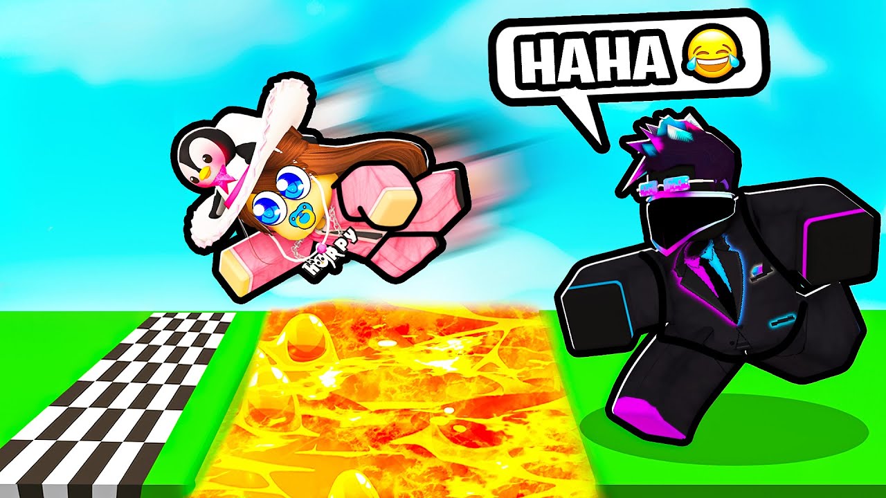 We beat 2 player CARRY A BABY OBBY in Roblox! - YouTube
