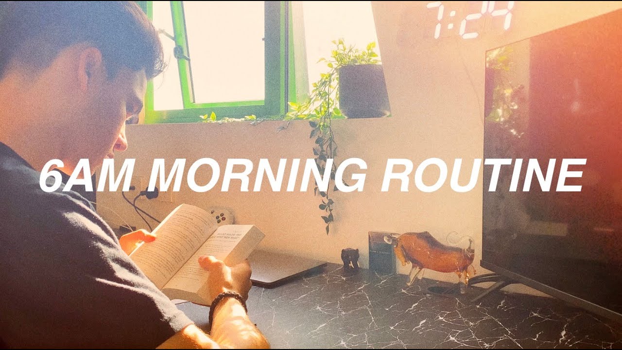 My 6am Morning Routine as a Uni Student - YouTube