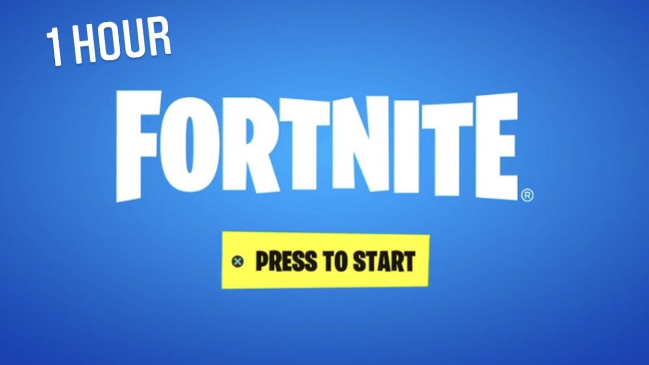 I Stayed In Fortnite Chapter 3 Start Screen for 1 HOUR - YouTube