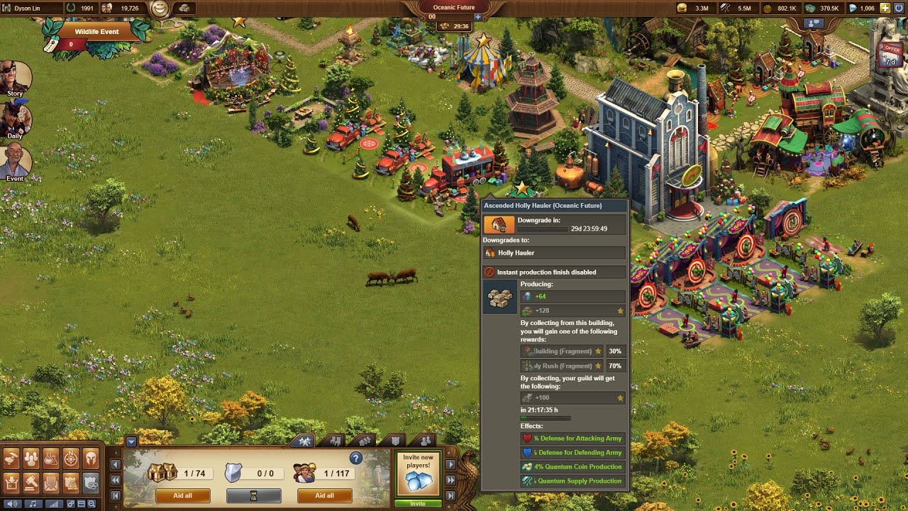 Oceanic Future (Ascended Holly Hauler) [Forge of Empires] - YouTube