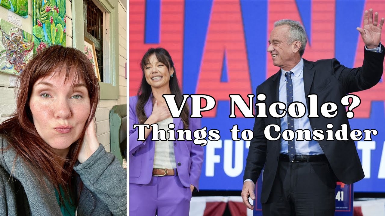 VP Nicole Shanahan? What is RFK Jr Thinking... - YouTube